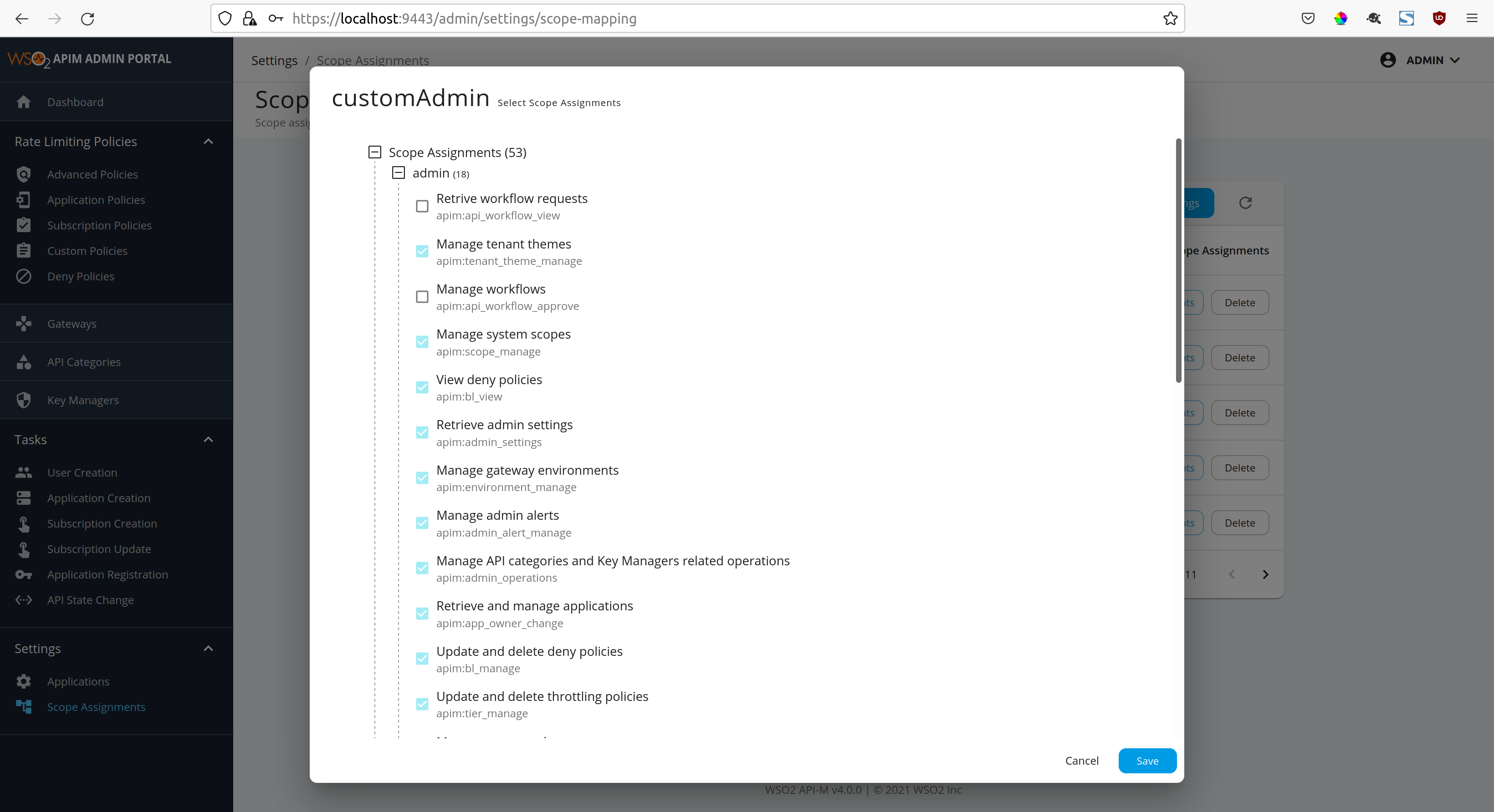 Restricting subscription workflow for users with 'Custom_Admin' role · Issue #12618 · wso2 ...