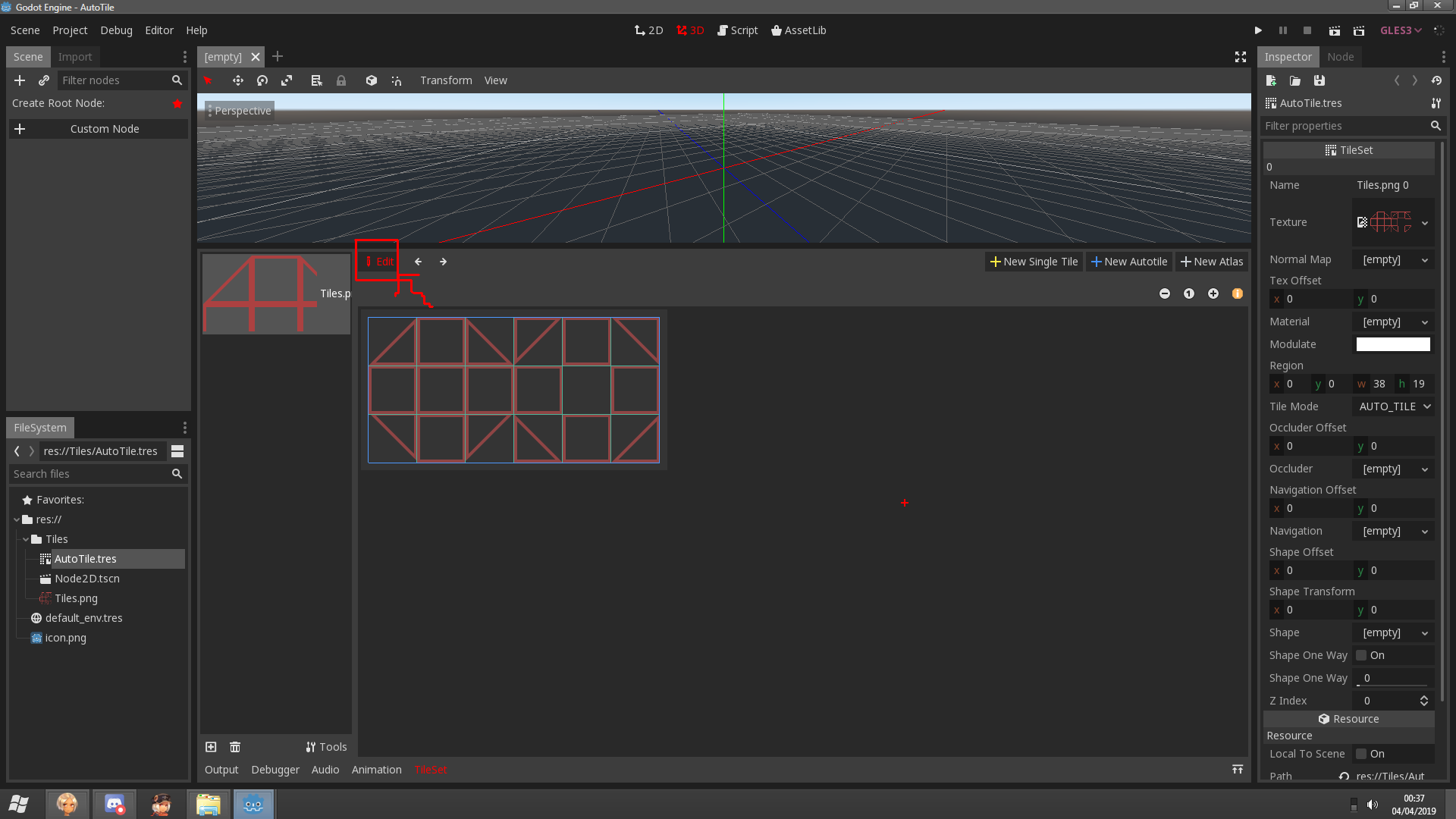 delete tileset editor edit button · Issue #27661 · godotengine/godot ...