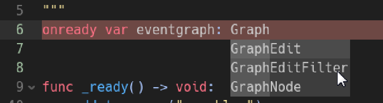 GraphEditFilter visible in code completion even though its not bound · Issue #30216 ...