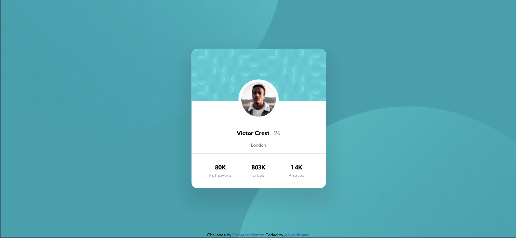 GitHub - Jacksonishere/profile-card