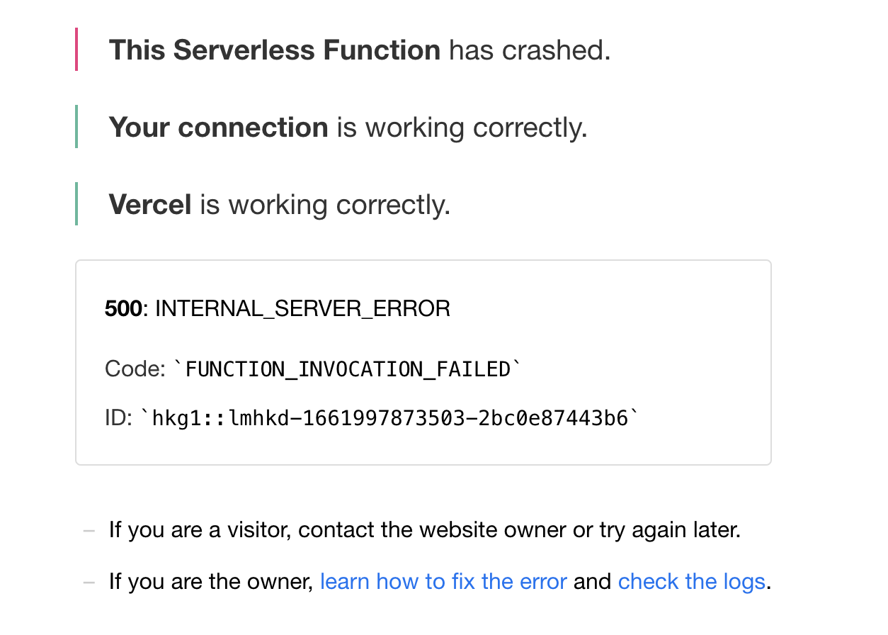 vercel部署出错 · Issue #1595 · Binaryify/NeteaseCloudMusicApi · GitHub