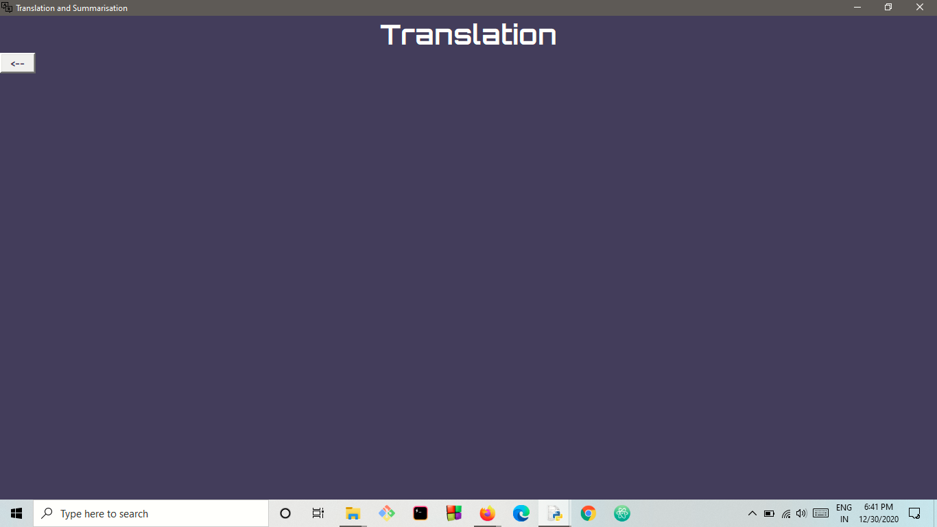 GitHub - kapilsharma432001/Translation-and-Summarisation-Model: -> A ...