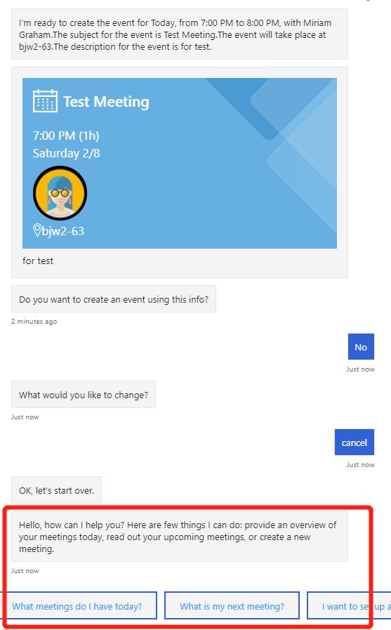 [Calendar] some regression issue · Issue #3016 · microsoft/botframework-solutions · GitHub