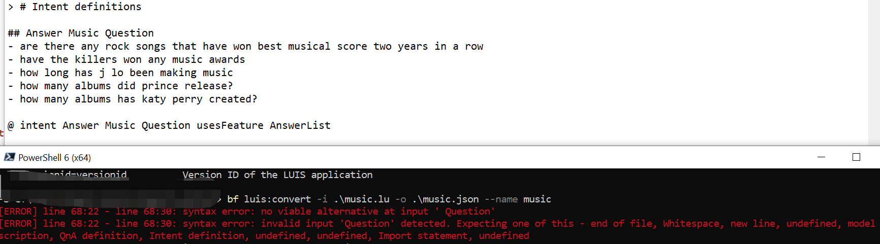 bf luis:convert error · Issue #692 · microsoft/botframework-cli · GitHub