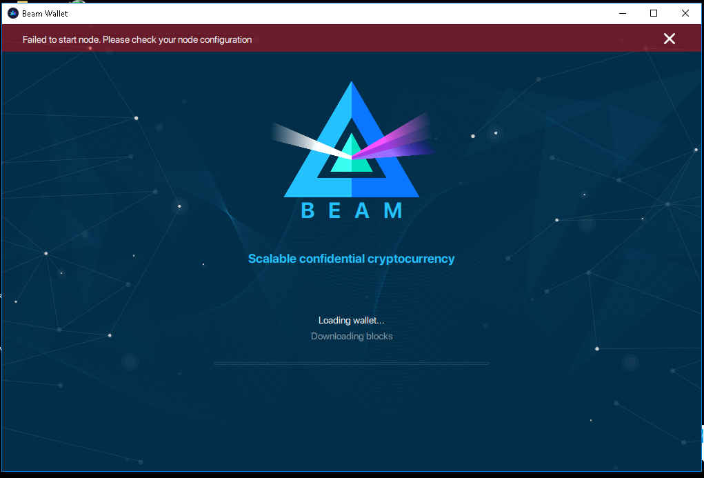 Can't open wallet · Issue #439 · BeamMW/beam · GitHub