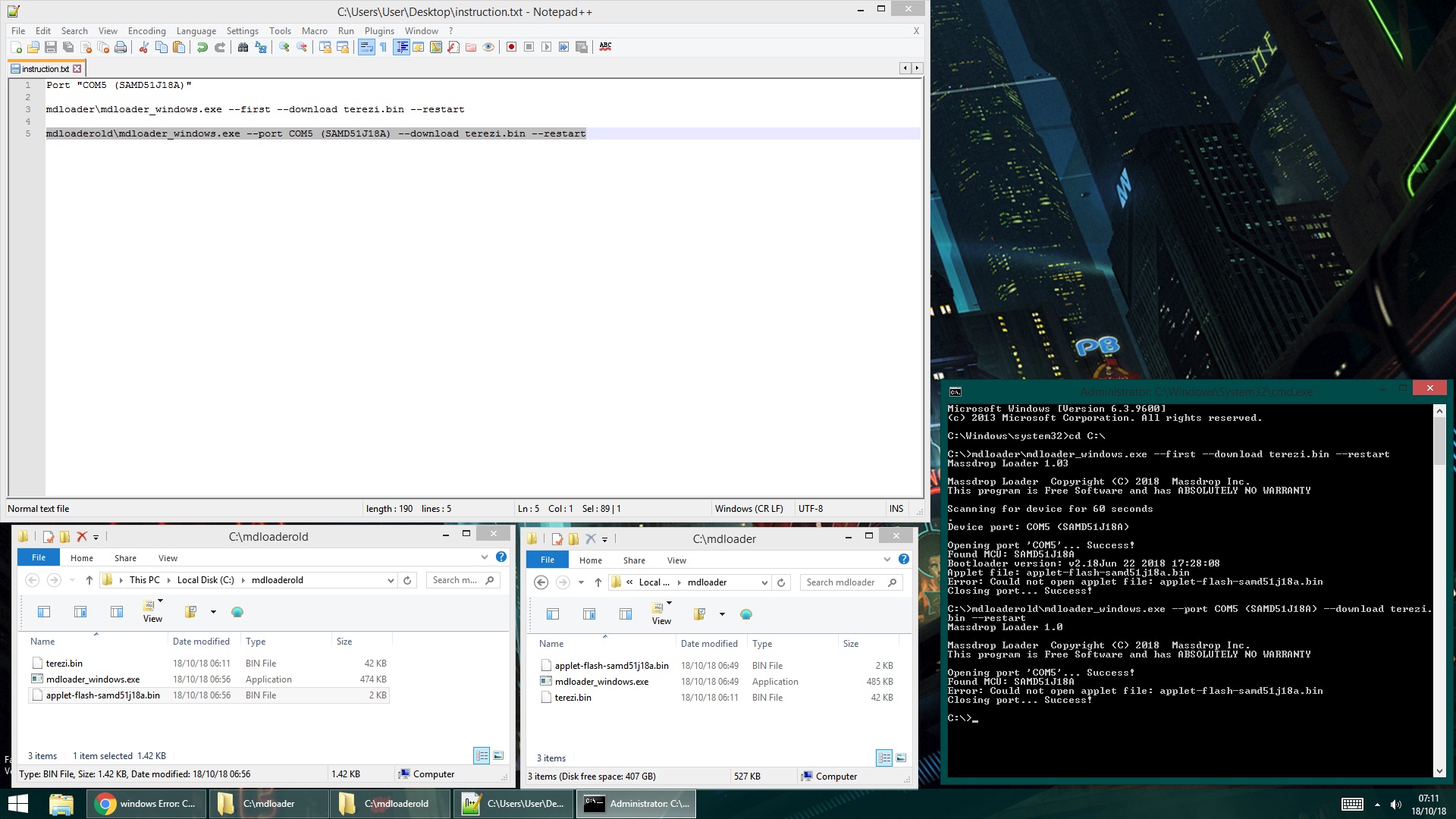 Windows Error Could Not Open Applet File Applet Flash Samd51j18abin · Issue 4 · Massdrop