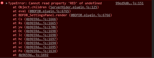 [BUG] - Server Hider · Issue #2257 · mwittrien/BetterDiscordAddons · GitHub