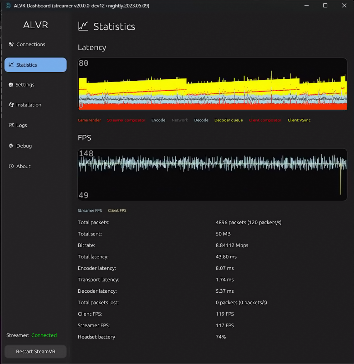 Very low bitrate when use adaptive mode · Issue #1647 · alvr-org/ALVR · GitHub