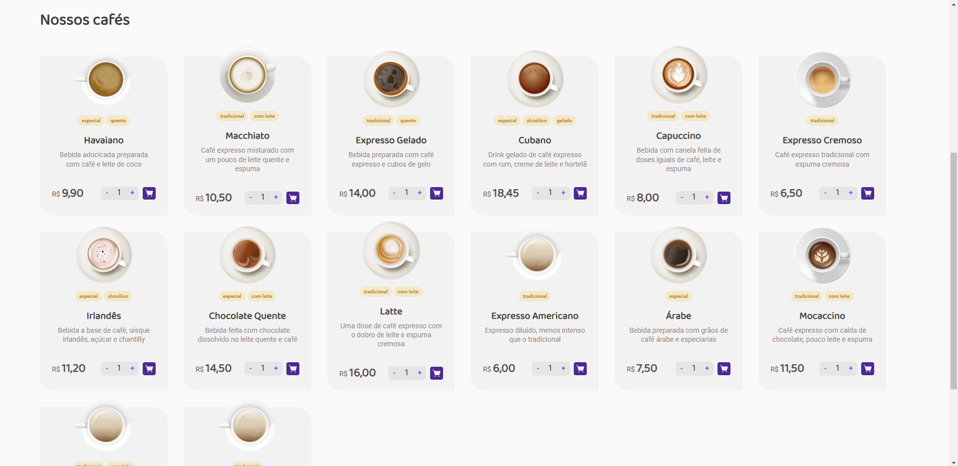 GitHub - tialaR/ignite2-reactjs-coffee-delivery-challenge: Challenge to develop an application ...