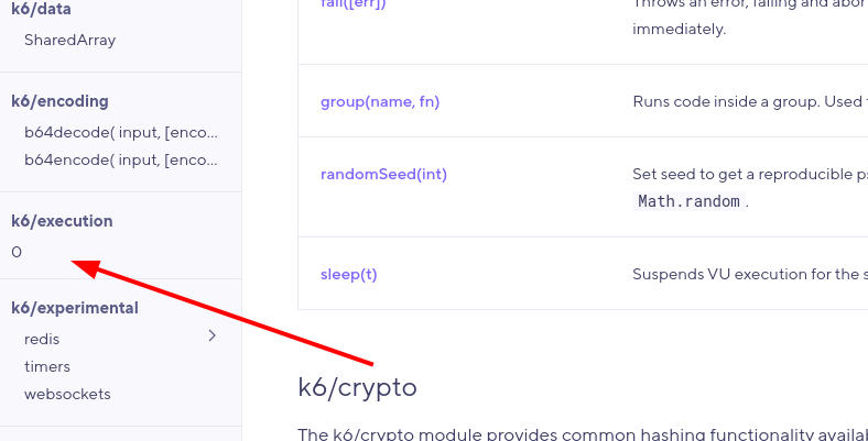 Nitpick: unnecessary "0" in the navigation · Issue #885 · grafana/k6-docs · GitHub