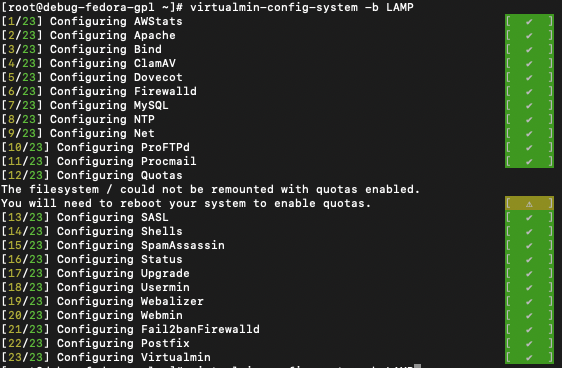 Installer for Fedora · Issue #43 · virtualmin/virtualmin-install · GitHub