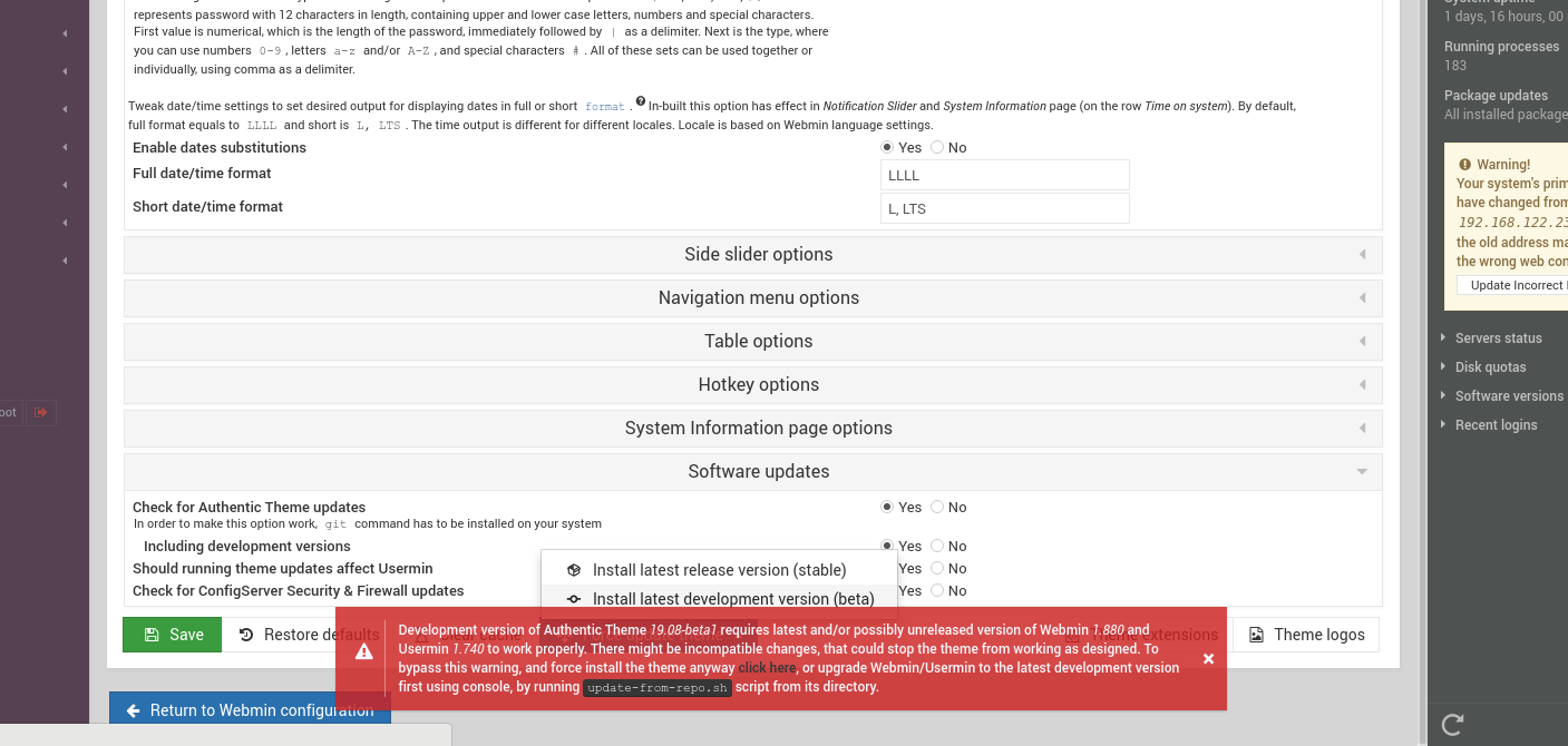 Update to v19.06+ breaks the Webmin UI · Issue #967 · webmin/authentic-theme · GitHub