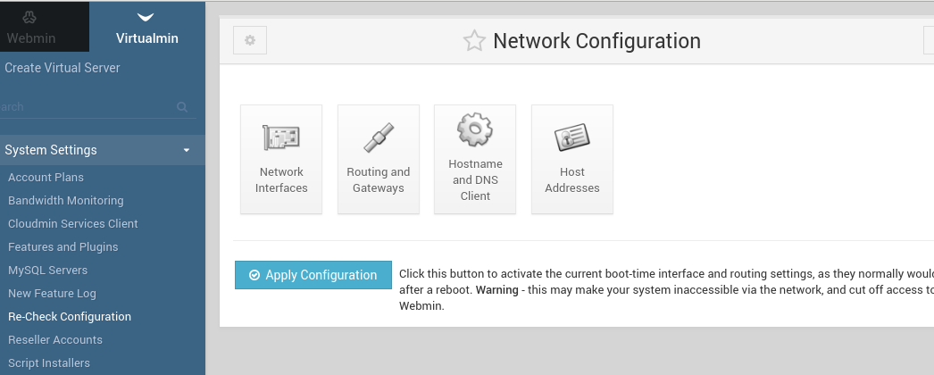 User-friendly return to previous page. · Issue #49 · virtualmin/virtualmin-gpl · GitHub
