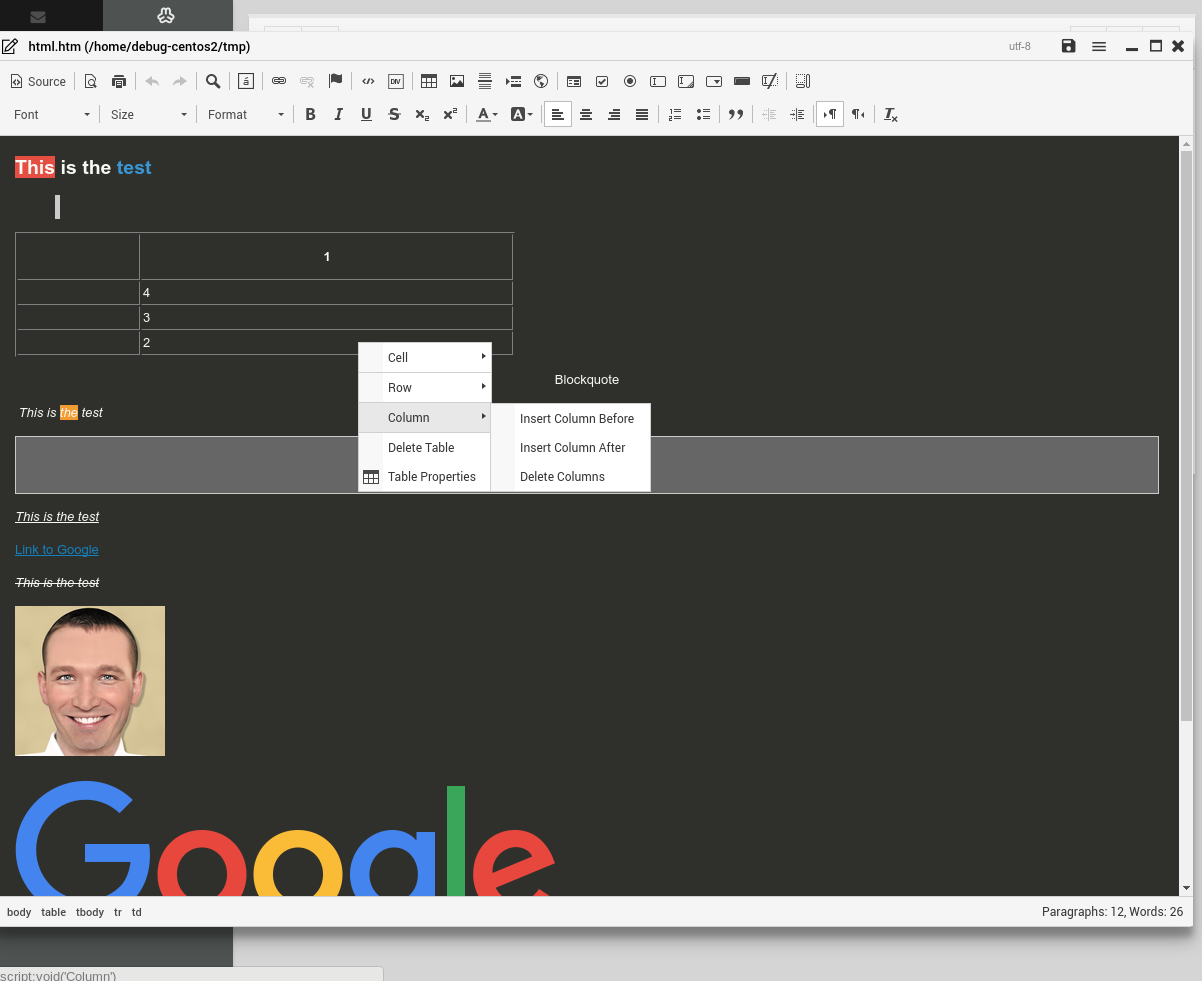 Adding HTML editor to File Manager · Issue #1031 · webmin/authentic-theme · GitHub
