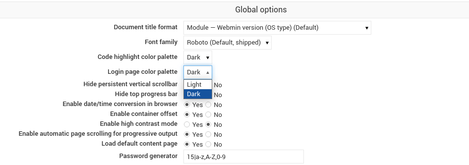 Night Mode · Issue #1488 · webmin/authentic-theme · GitHub