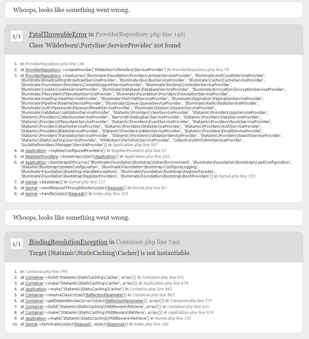 2.6.2 broken with php please update · Issue #1538 · statamic/v2-hub · GitHub