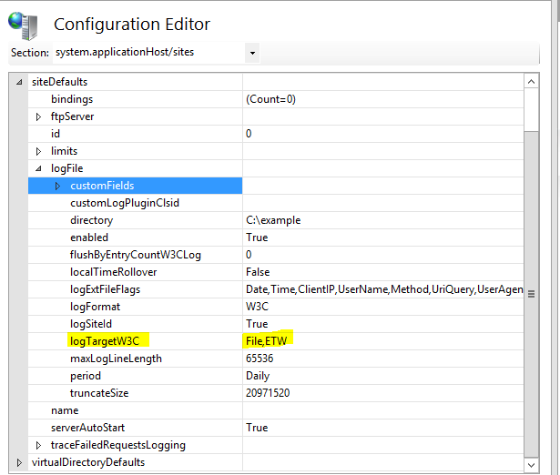 Msft Xwebsite Psm1 Does Not Contain A Parameter For Logtargetw3c · Issue 417 · Dsccommunity