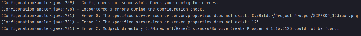 [Feature Request]: Improve error reporting · Issue #109 · Griefed/ServerPackCreator · GitHub