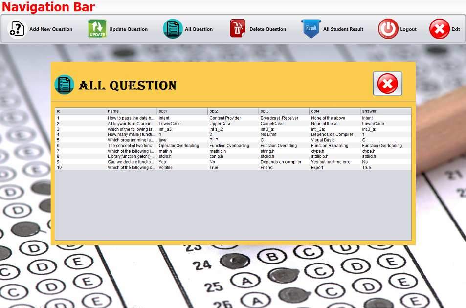 GitHub - RizwanAlam786/Quiz-Management-System-Project: Quiz Management ...