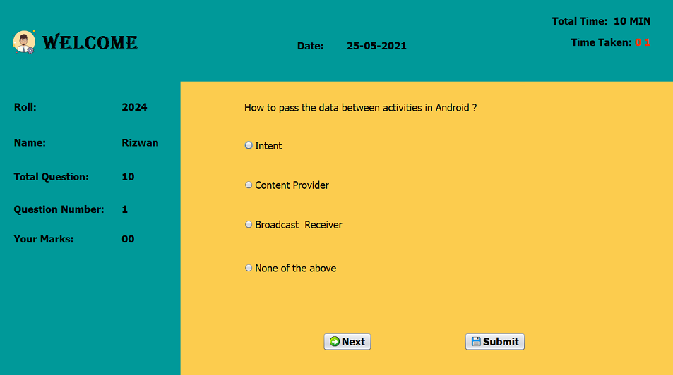 GitHub - RizwanAlam786/Quiz-Management-System-Project: Quiz Management ...