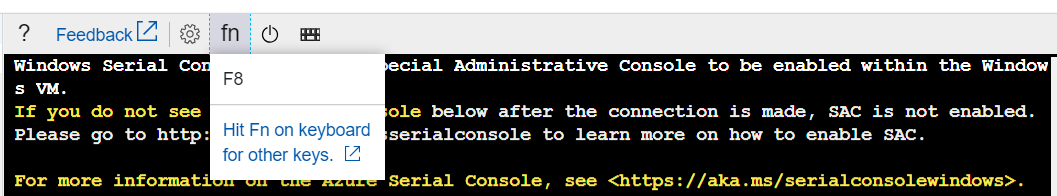 Enable Ctrl Alt and Delete command. · Issue #61 · microsoft/azserialconsole · GitHub