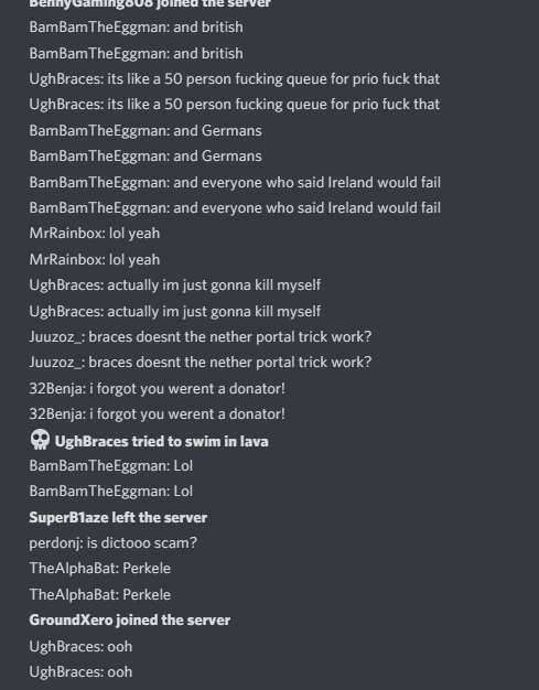 Bug Duplicate Messages Discord · Issue 1036 · Earthmcissue Tracker · Github