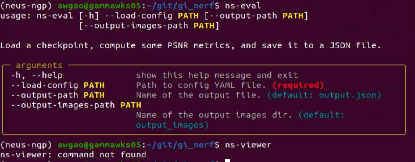 ns-viewer: command not found · Issue #1720 · nerfstudio-project/nerfstudio · GitHub