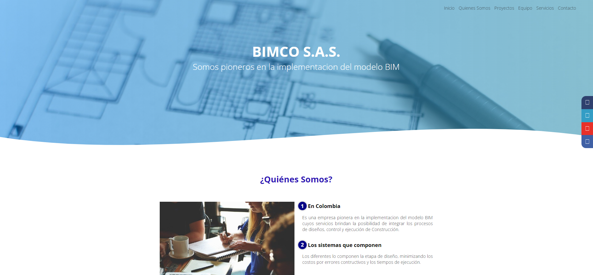 GitHub - jmdiaz23/bimco: Este fue proyecto netamente estatico realizado en html, css y ...