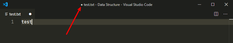 Please add an unsaved indicator to the Zen Mode. · Issue #103225 ...