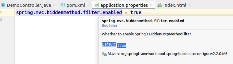 Disable auto-configuration of HiddenHttpMethodFilter by default · Issue #16953 · spring-projects ...