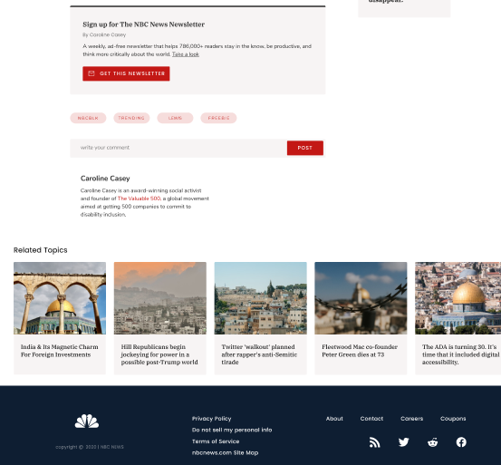 Create Comment & Footer Section · Issue #7 · GSG-G11/News-Website-Team1 · GitHub