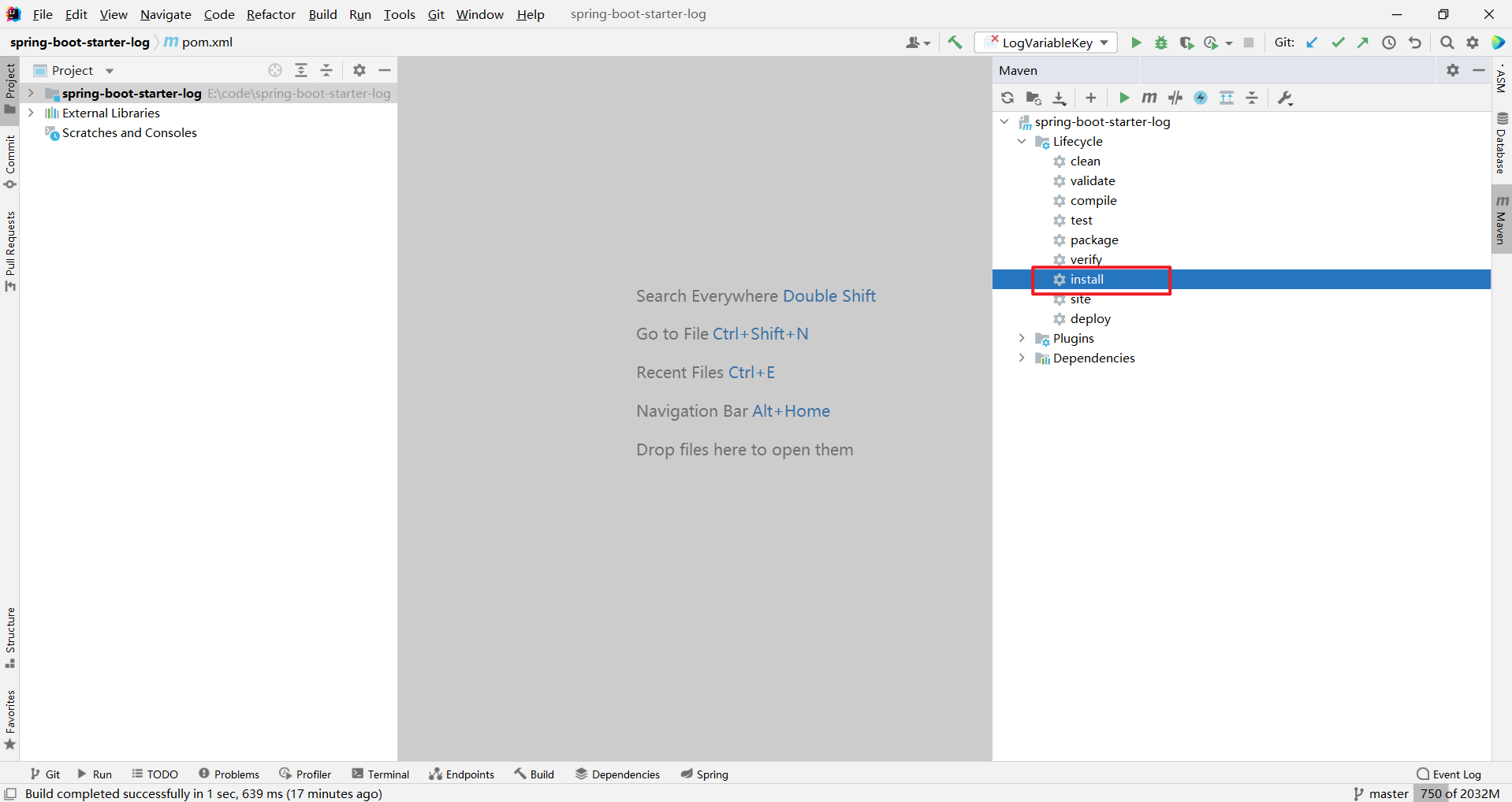 GitHub - lisiwei1/spring-boot-starter-log: 日志框架starter，通过AOP和ThreadLocal实现拦截web请求和@Schedule ...