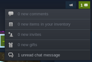 Clicking X unread chat message in the notifications does not open chat ...