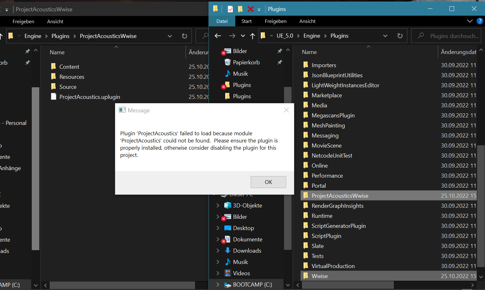 Unable to Integrate Wwise/Unreal and Project Acoustics · Issue #124 ...