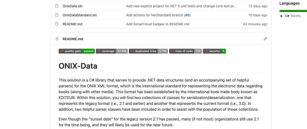 .NET core/ .NET 5 version · Issue #10 · jaerith/ONIX-Data · GitHub