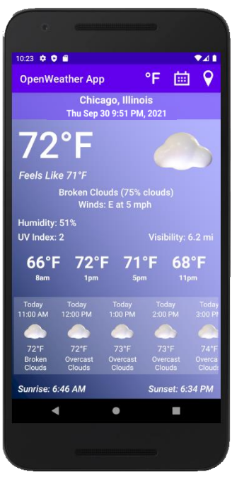 GitHub - pabloprz/CS442-open-weather