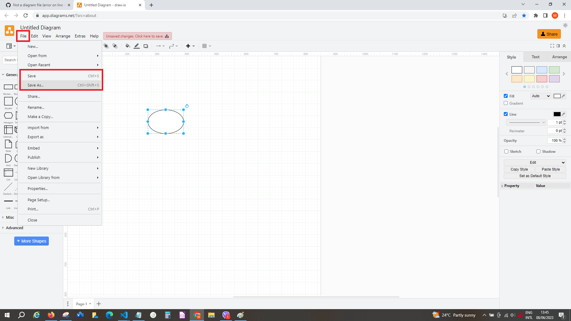 Not a diagram file (error on line 41 at column 57: xmlParseEntityRef: no name) · Issue #3643 ...