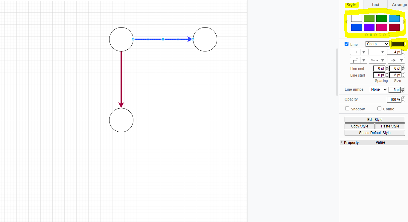 Add different color support · Issue #983 · jgraph/drawio · GitHub