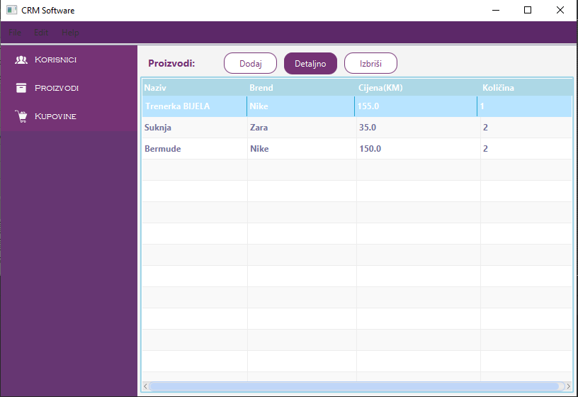 GitHub - aklinic1/CRM-Software: JavaFX Desktop App