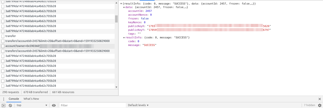 Error when initiating a transfer (using Argent wallet) · Issue #157 · Loopring/dexwebapp · GitHub