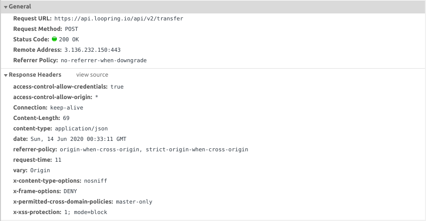 Error when initiating a transfer (using Argent wallet) · Issue #157 · Loopring/dexwebapp · GitHub