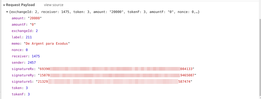 Error when initiating a transfer (using Argent wallet) · Issue #157 · Loopring/dexwebapp · GitHub