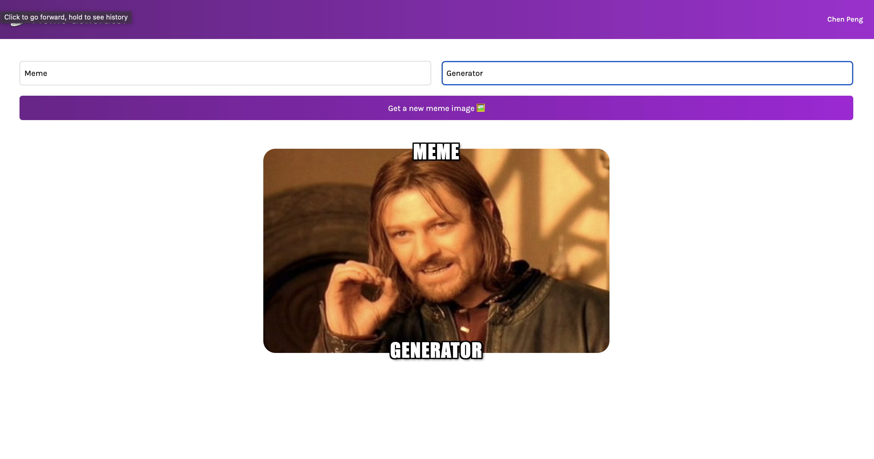 GitHub - Chen1919/meme-generator