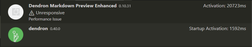 Startup performance improvements · Issue #573 · dendronhq/dendron · GitHub