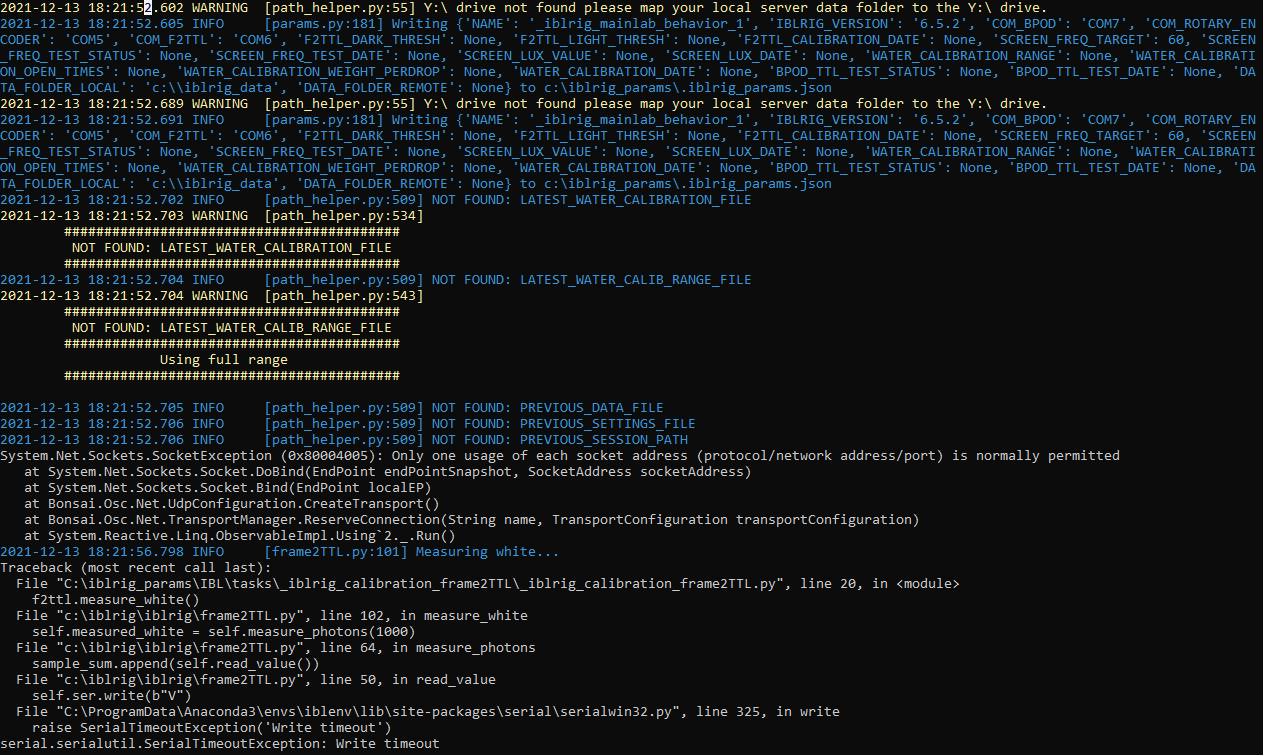 Frame2TTL SerialTimeoutException · Issue #373 · int-brain-lab/iblrig · GitHub