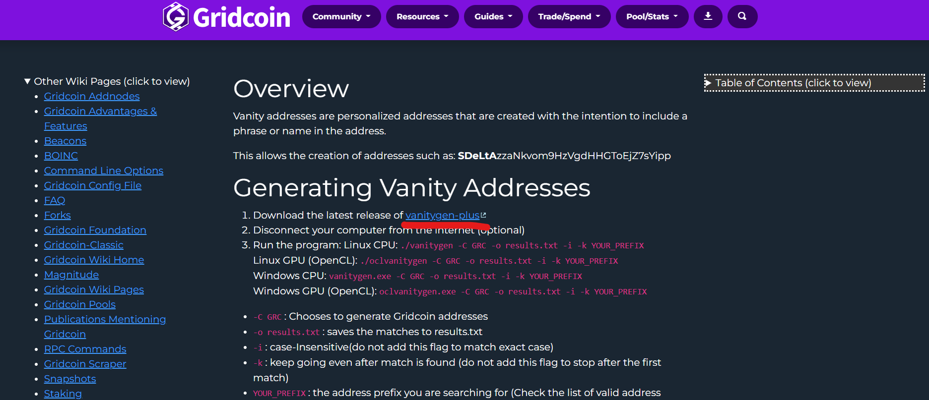 Vanitygen-plus link dead, needs to be replaced with its fork vanitygen-plusplus · Issue #343 ...