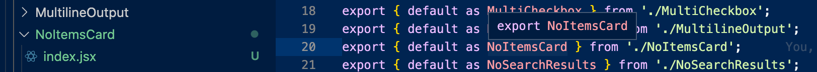 Intellisense Doesnt Extract Export Details From Jsx Files · Issue 125752 · Microsoftvscode 1187