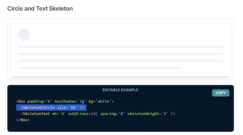 docs(theming): added skeleton theming docs by GKosheev · Pull Request #1337 · chakra-ui/chakra ...
