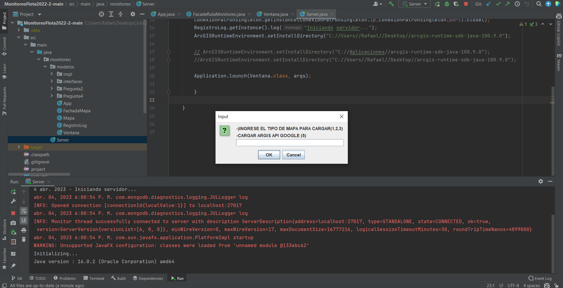 GitHub - RafaelCordova/Java_MapasRutas_ApiGoogle_ARCGIS_PatternDesign: Proyecto basado en Mapas ...