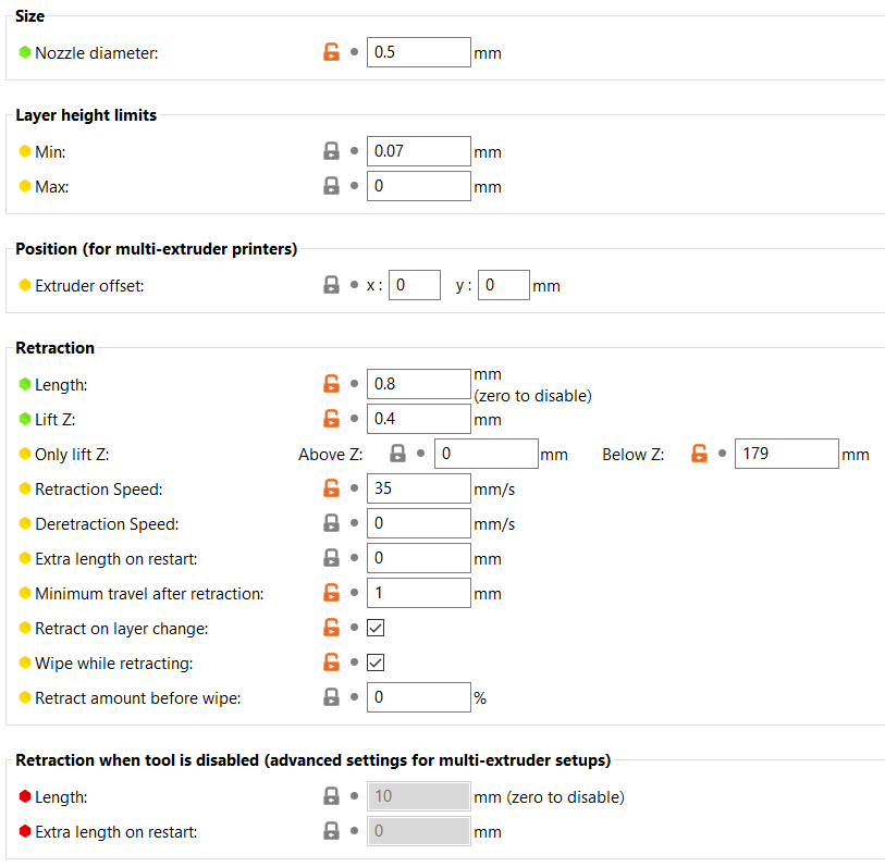 Lulzbot Mini Printer Profile not working · Issue #6869 · prusa3d/PrusaSlicer · GitHub